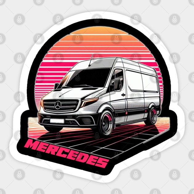 2024 Mercedes Sprinter - Sprinter - Sticker | TeePublic